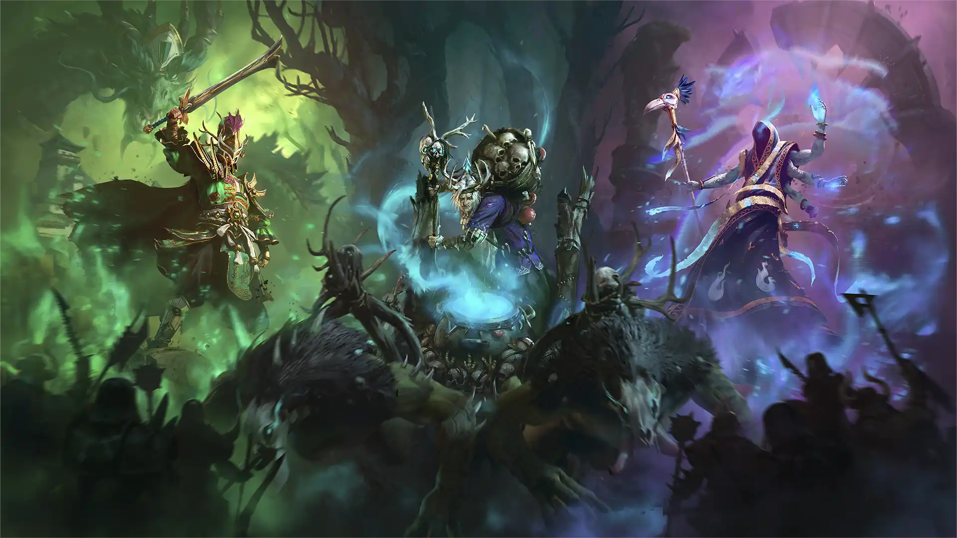 Total War: WARHAMMER III Shadows of Change ganha data de lançamento