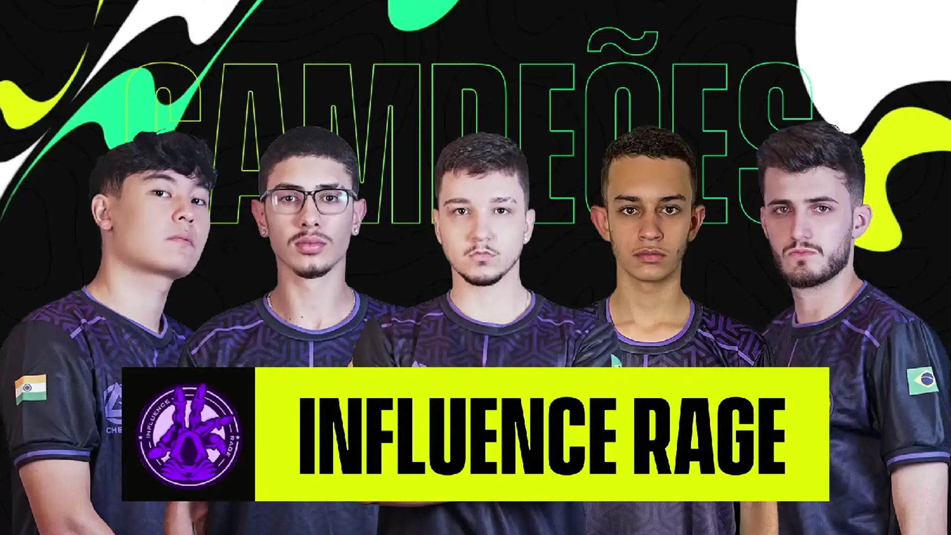 Influence Rage conquista o título na PMPL Fall Brasil 2023